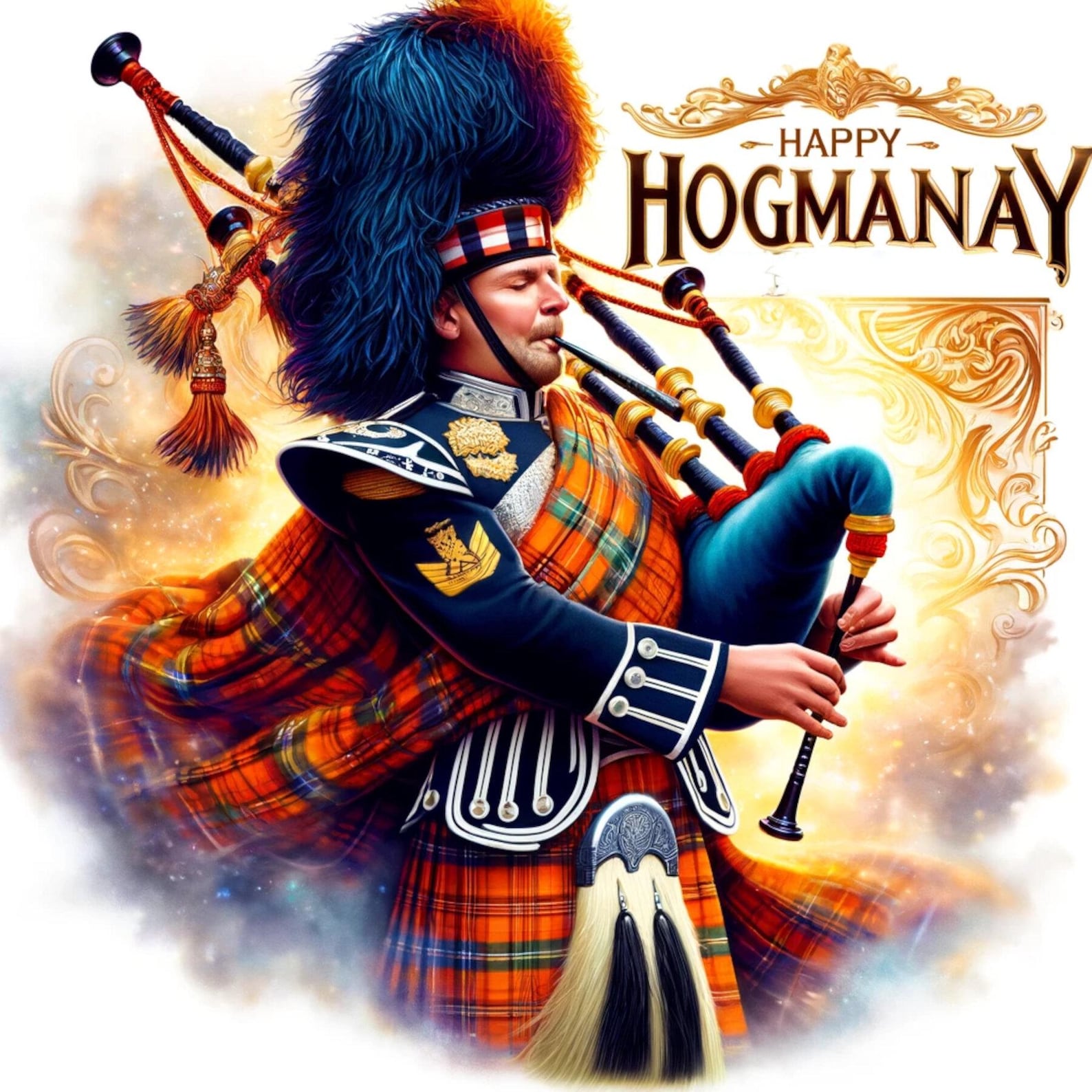 Happy Hogmanay - 10 Jpg Images, Scottish New Year, Hogmanay ...