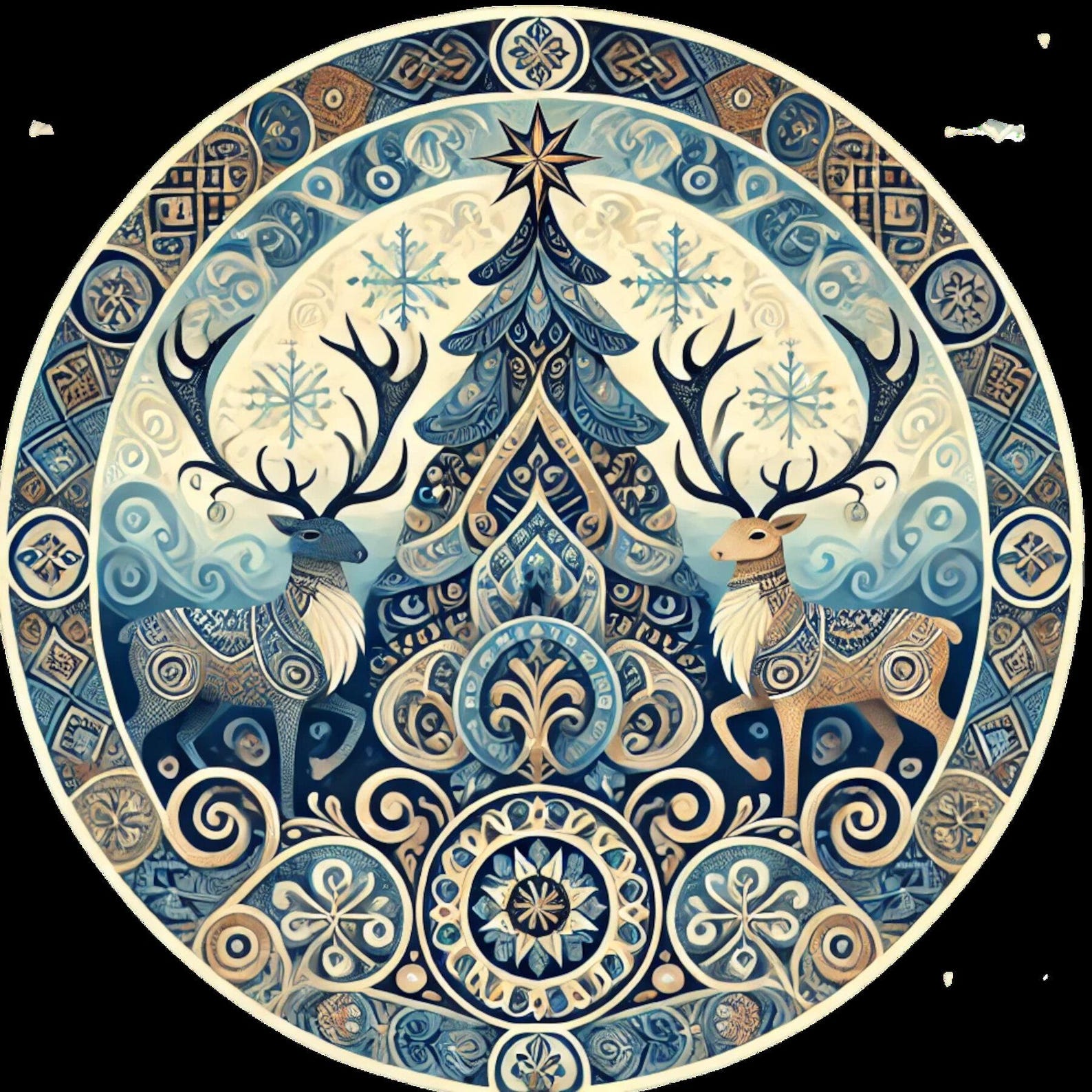 Scandi Xmas, Scandinavian Theme, Christmas Trees, Reindeer, Scandi ...