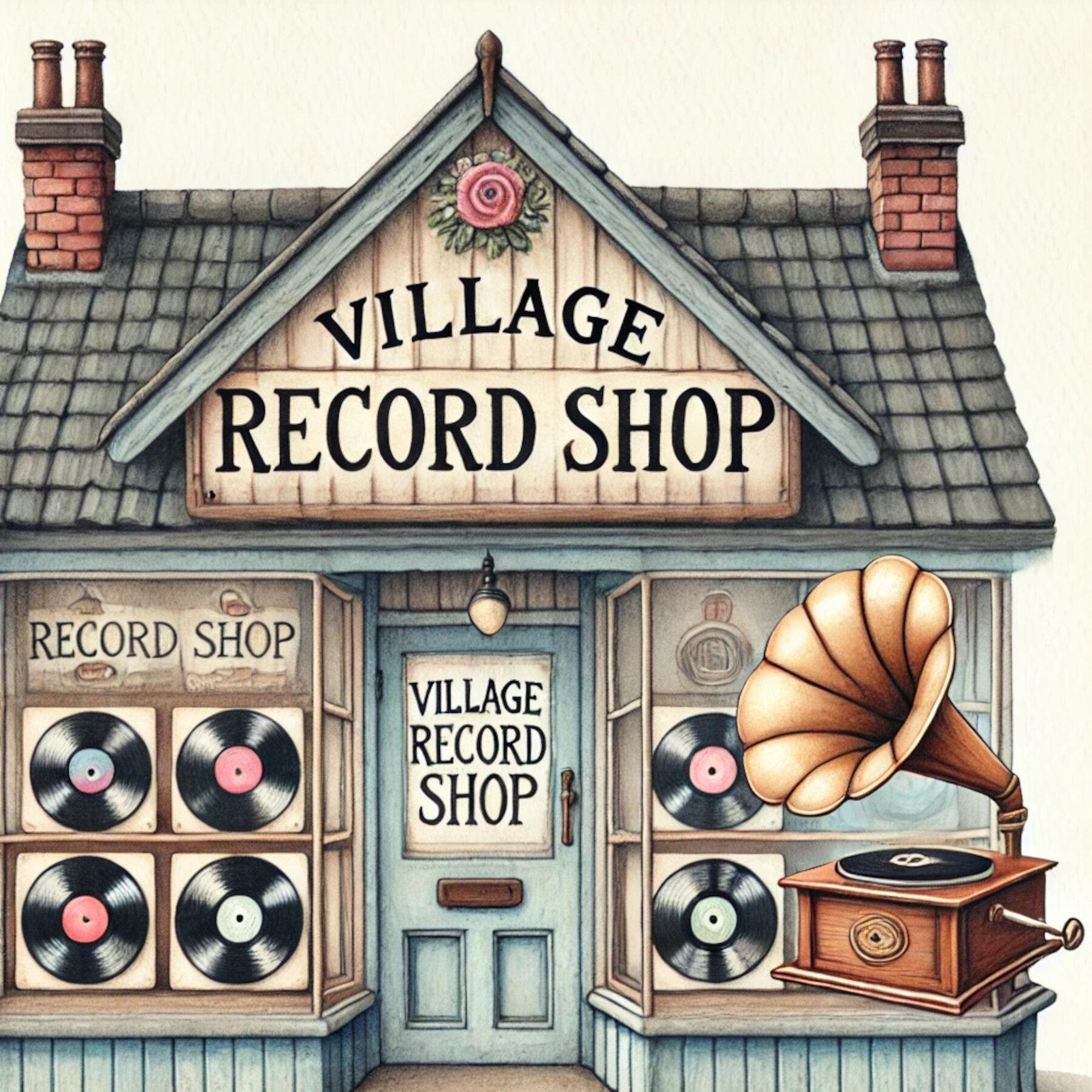 Music Shop 2 Clipart, Village Store Art, Watercolor Shop, Instrument ...