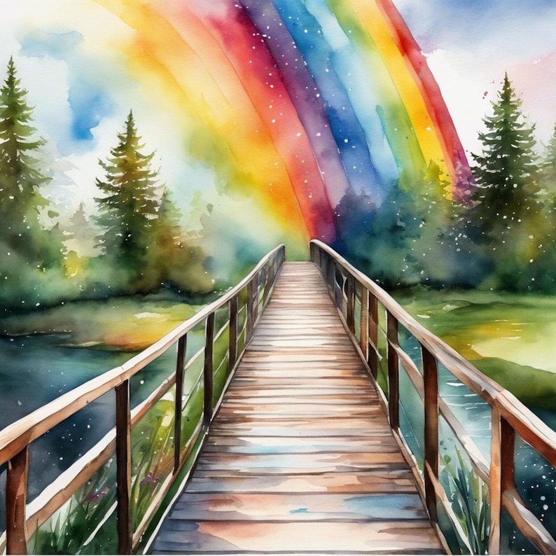 Rainbow Bridge - 10 Jpg Images, Rainbow Bridge Clipart, Rainbow Bridge ...