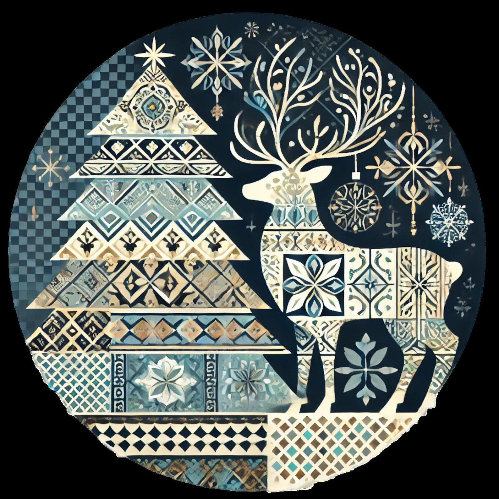 Scandi Xmas, Scandinavian Theme, Christmas Trees, Reindeer, Scandi ...