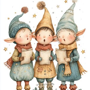 Christmas Elves, Singing Elves, Holiday Choir, Festive Carols, Elf ...