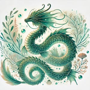 Mythical Sea Creatures 2, Magical Sea Creatures, Mythical Underwater ...
