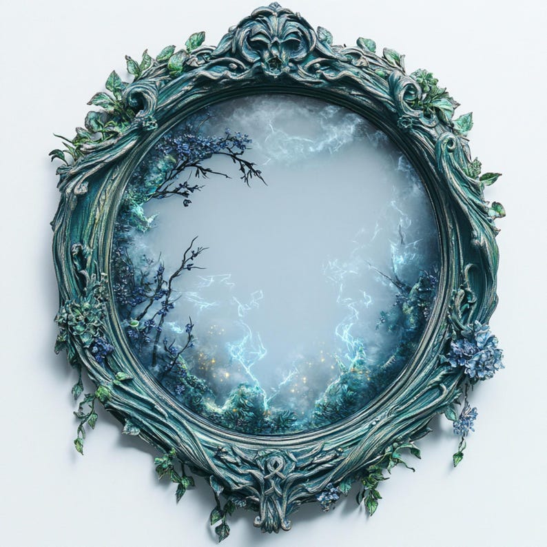 Gothic Mirror, Magic Mirror Art, Haunted Mirror, Dark Fairy Art ...