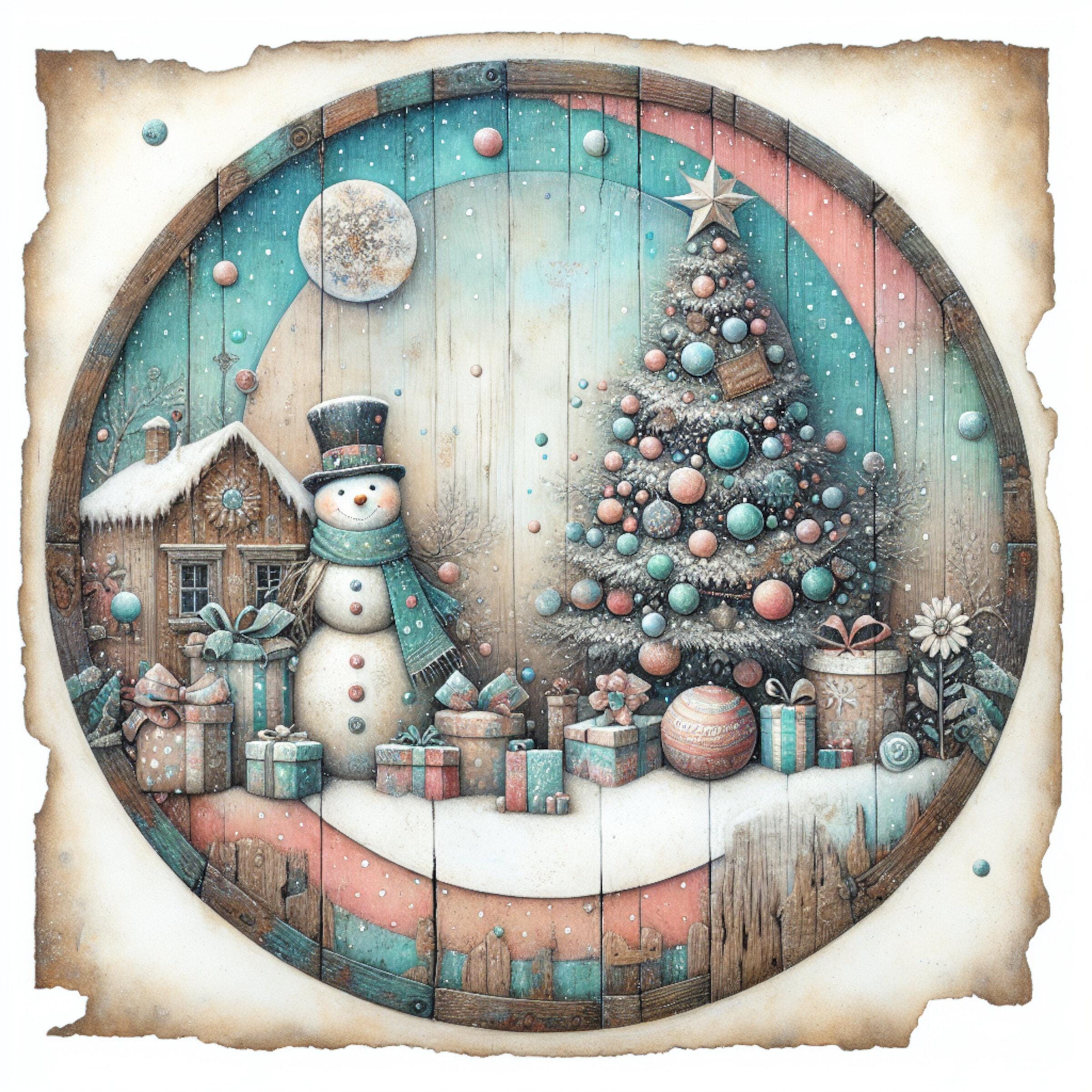 10 Rustic Country Christmas Images, Shabby Chic, Country Core ...