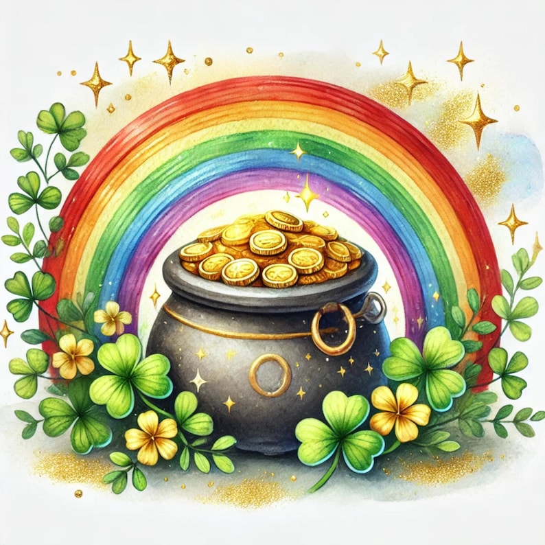 Pot of Gold, Luck of the Irish, Lucky Charm, St. Patrick's Day ...