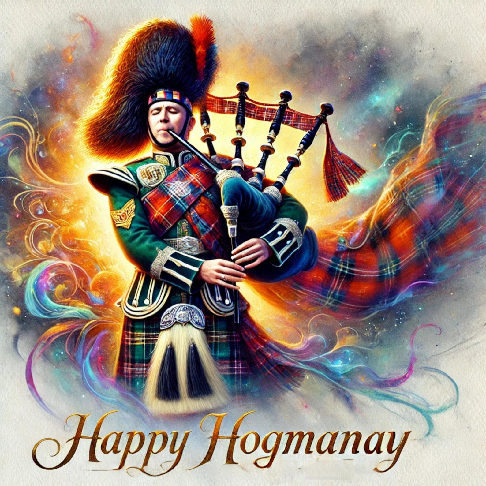Happy Hogmanay - 10 Jpg Images, Scottish New Year, Hogmanay ...