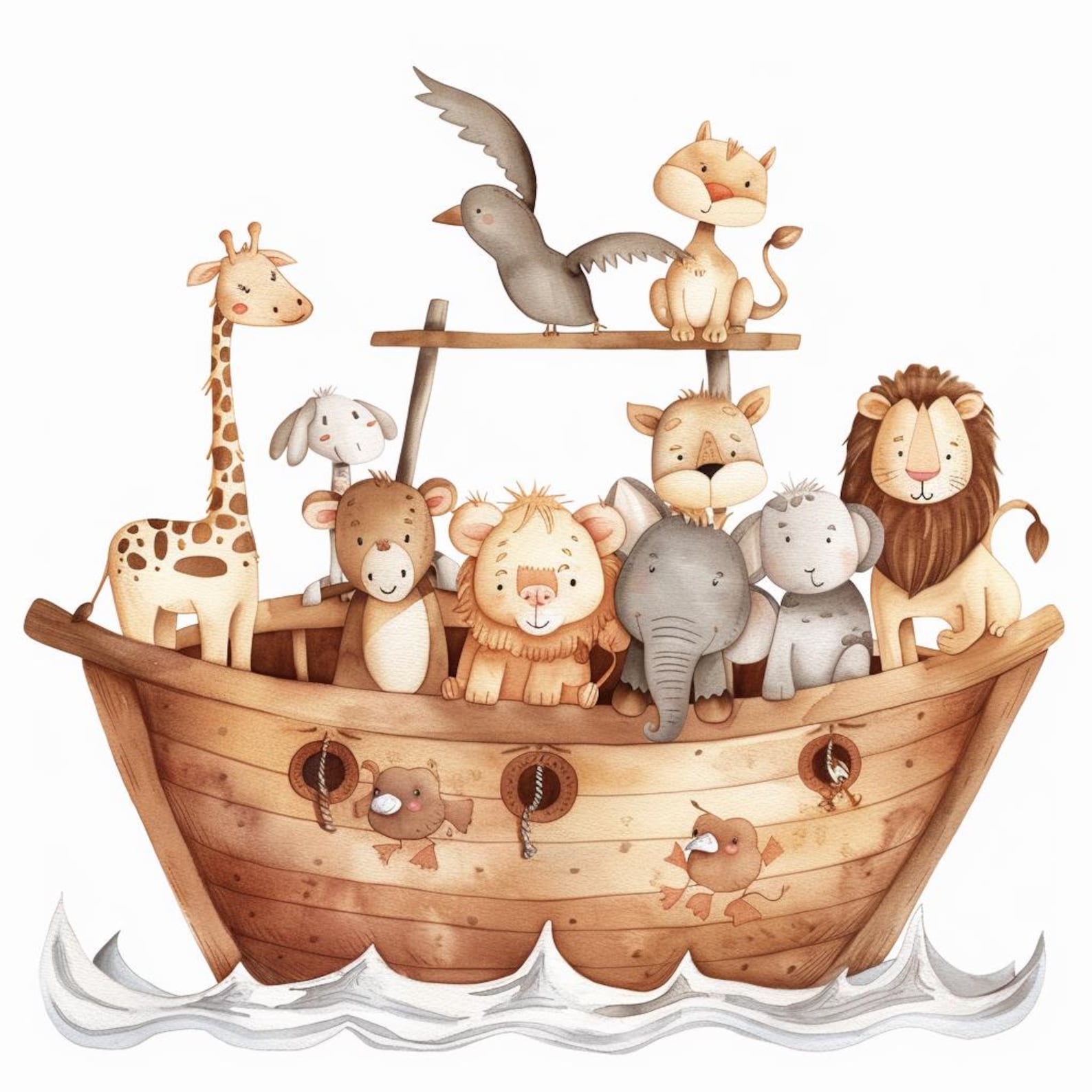 Animal Ark, Cute Boat, Noah’s Ark, Baby Animals, Safari Boat, Water ...