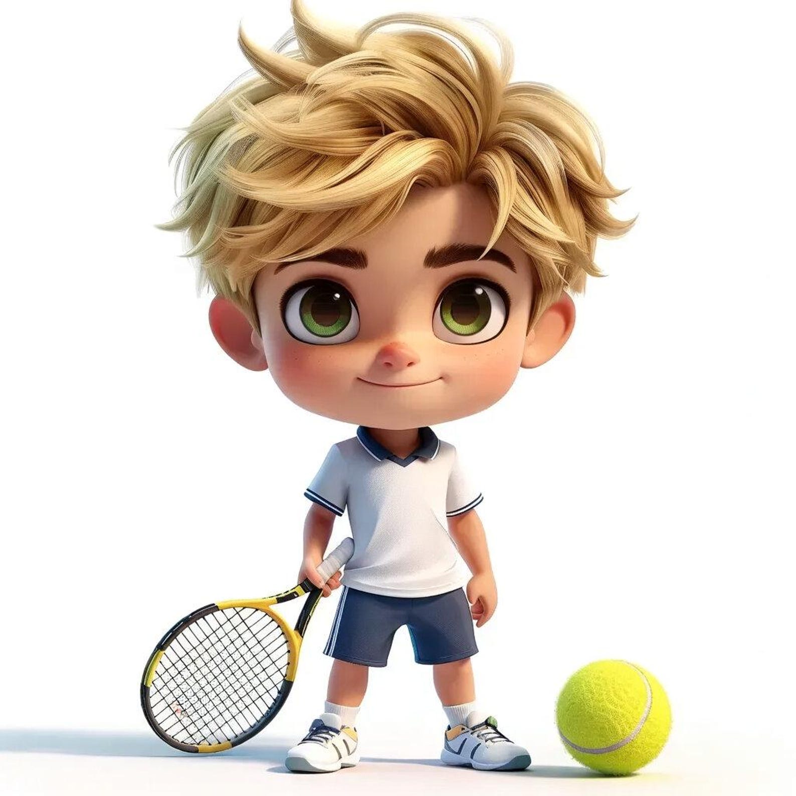 10 Tennis Boy Clipart, Chibi Boy, Tennis, Sports Clipart, Wimbledon ...