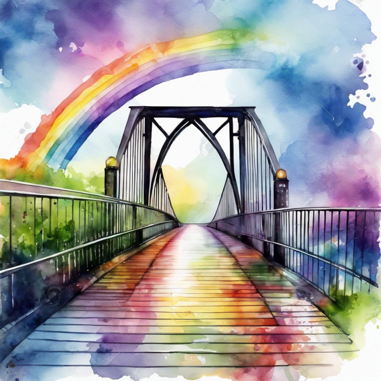 Rainbow Bridge - 10 Jpg Images, Rainbow Bridge Clipart, Rainbow Bridge ...