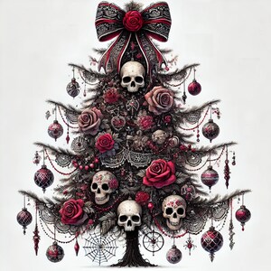 Gothic Christmas Trees, Gothic Christmas, Christmas Tree, Gothic Theme ...