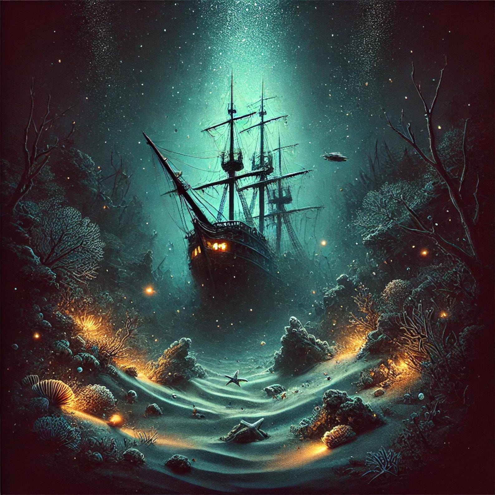 Deep Sea Mysteries, Deep Sea Wonders, Ocean Mysteries, Bioluminescent ...