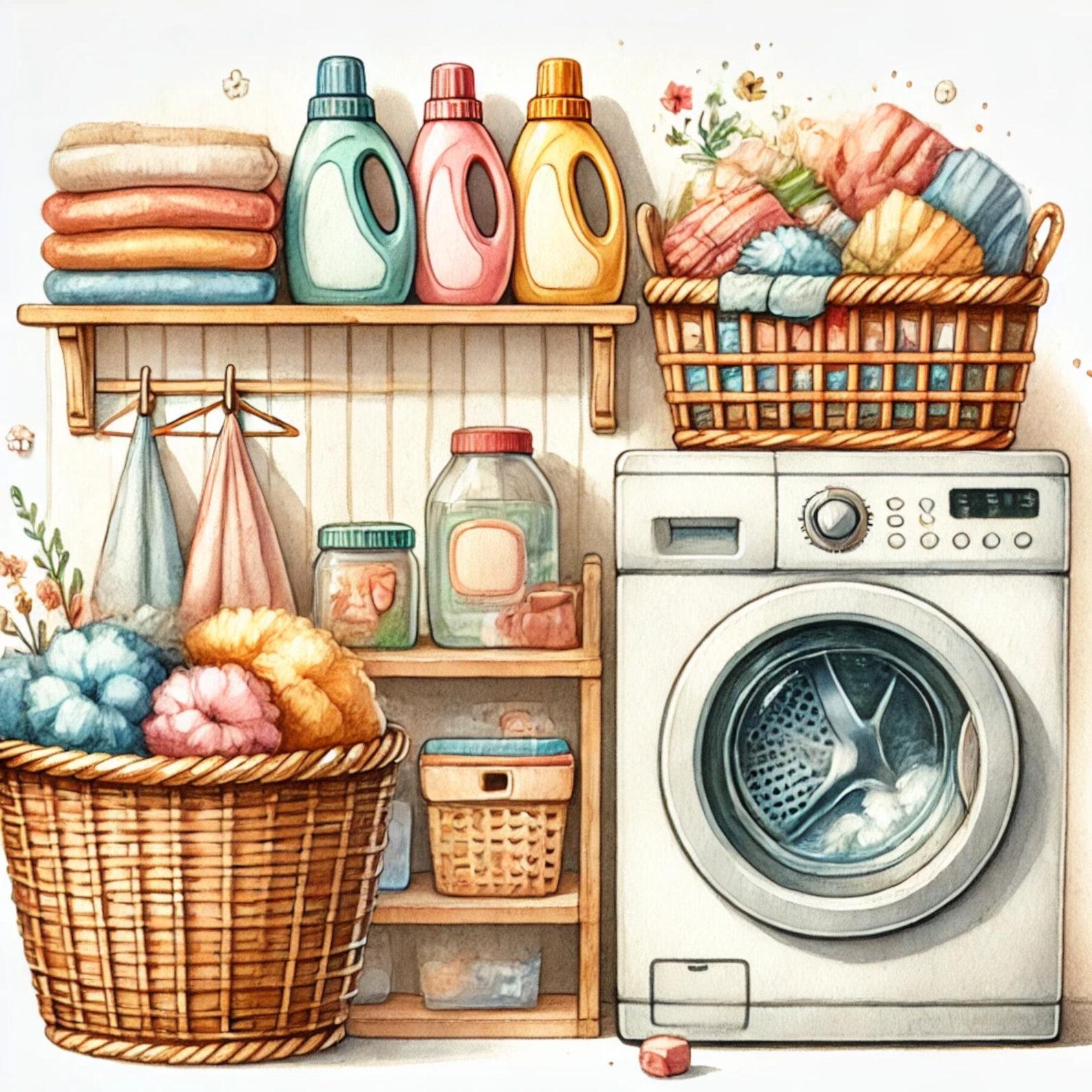 Laundry Room Scenes, Country Cottage, Cottage Core, Washing, Drying ...