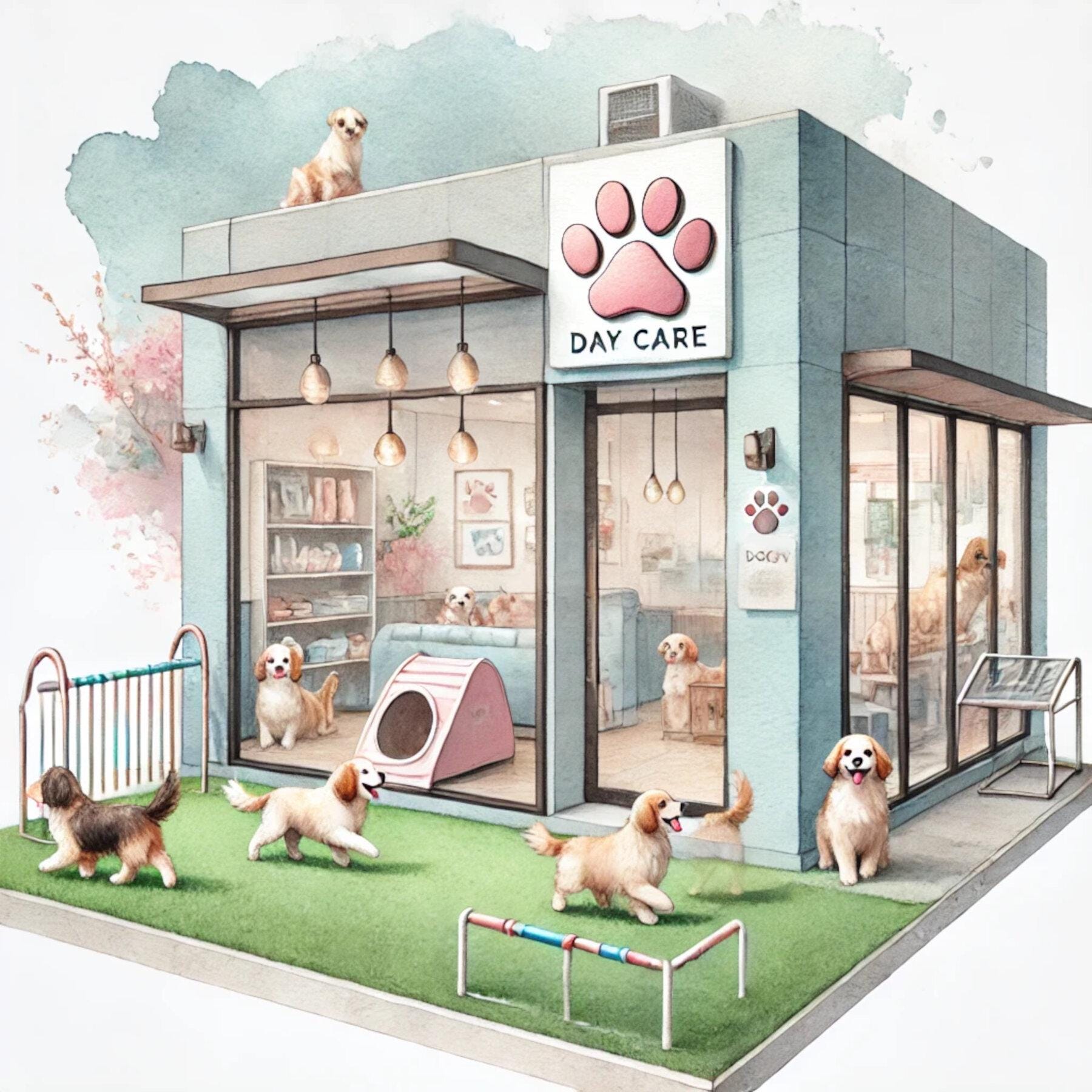 Doggy Day Care, Pet Daycare Center, Dog Boarding Service, Puppy Play ...