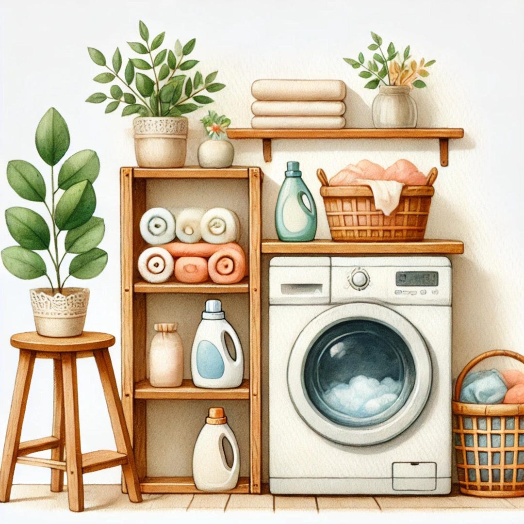 Laundry Room Scenes, Country Cottage, Cottage Core, Washing, Drying ...