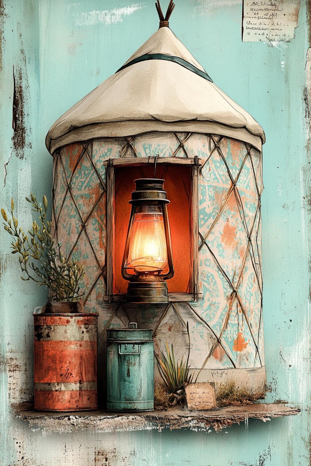 Cozy Yurt, Boho Yurt, Desert Yurt, Lantern Light, Rustic Camping ...