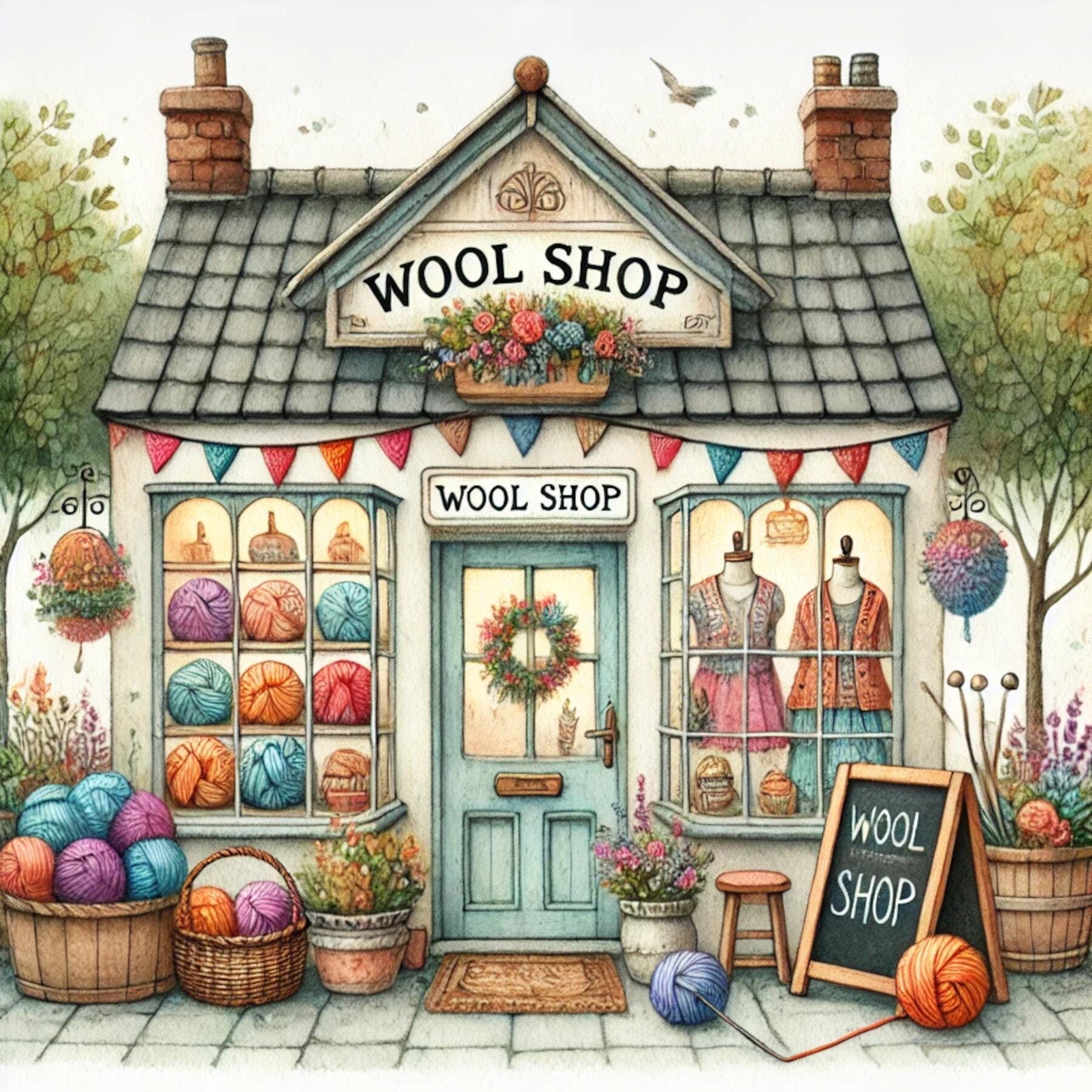 The Wool Shop, Cozy Wool Vibes, Knitting Supplies, Yarn and Needles ...