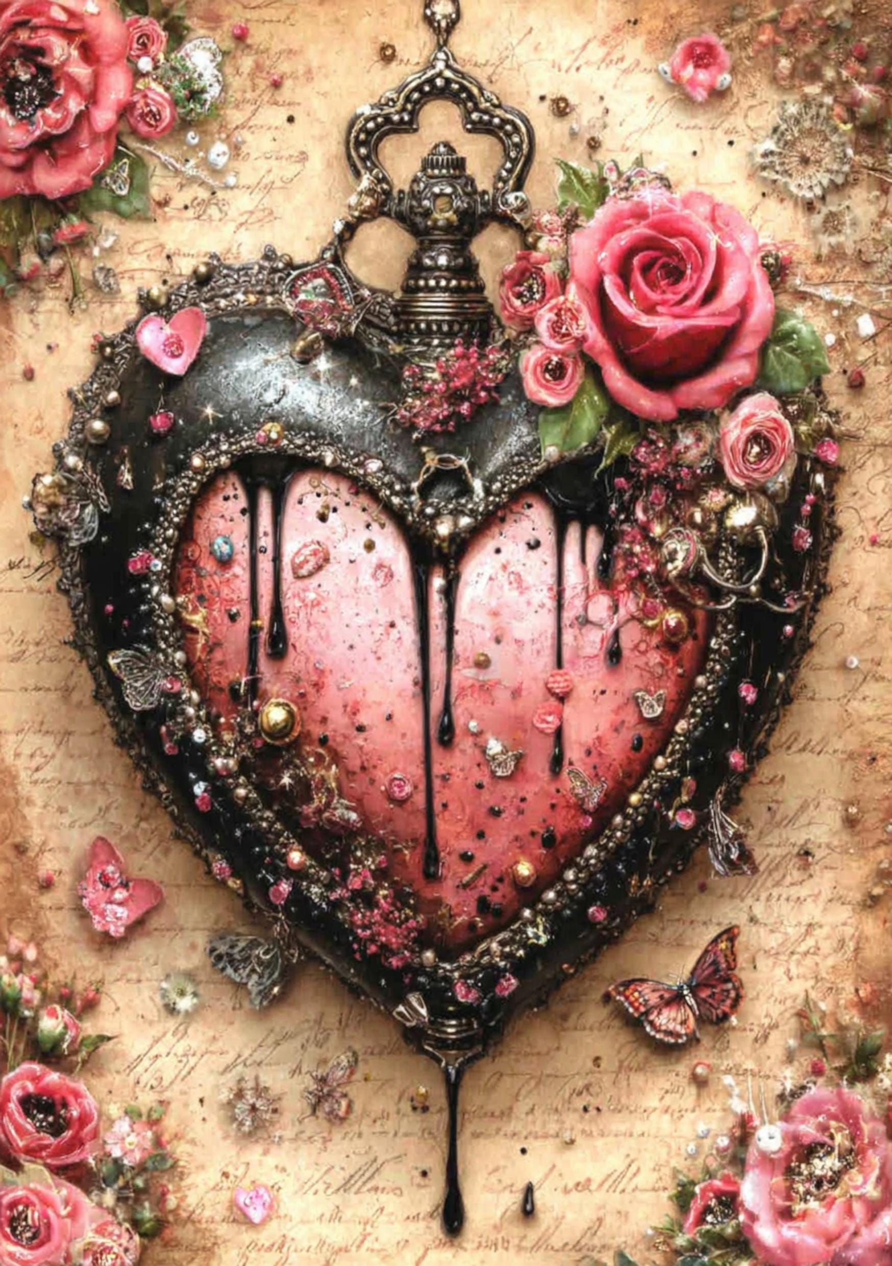 Pink Gothic, Gothic Rose, Dark Romance, Macabre Art, Pink Gothic ...