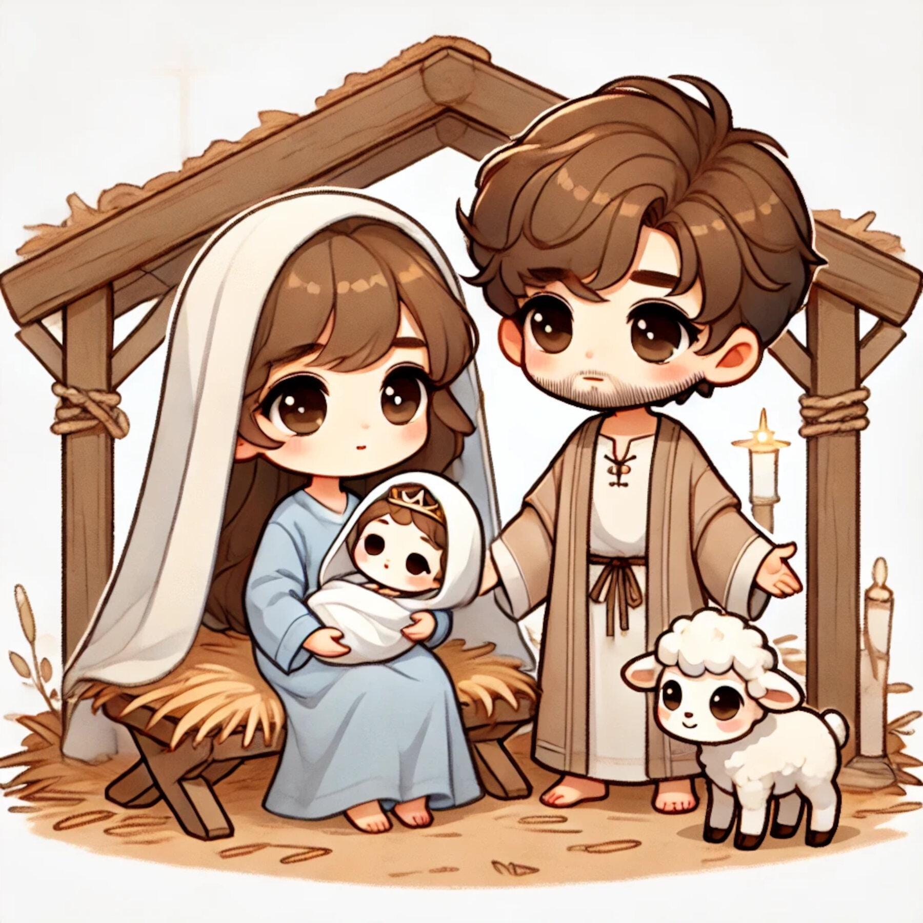 15 Nativity Scene, Nativity Clipart, Nativity Images, Whimsical ...