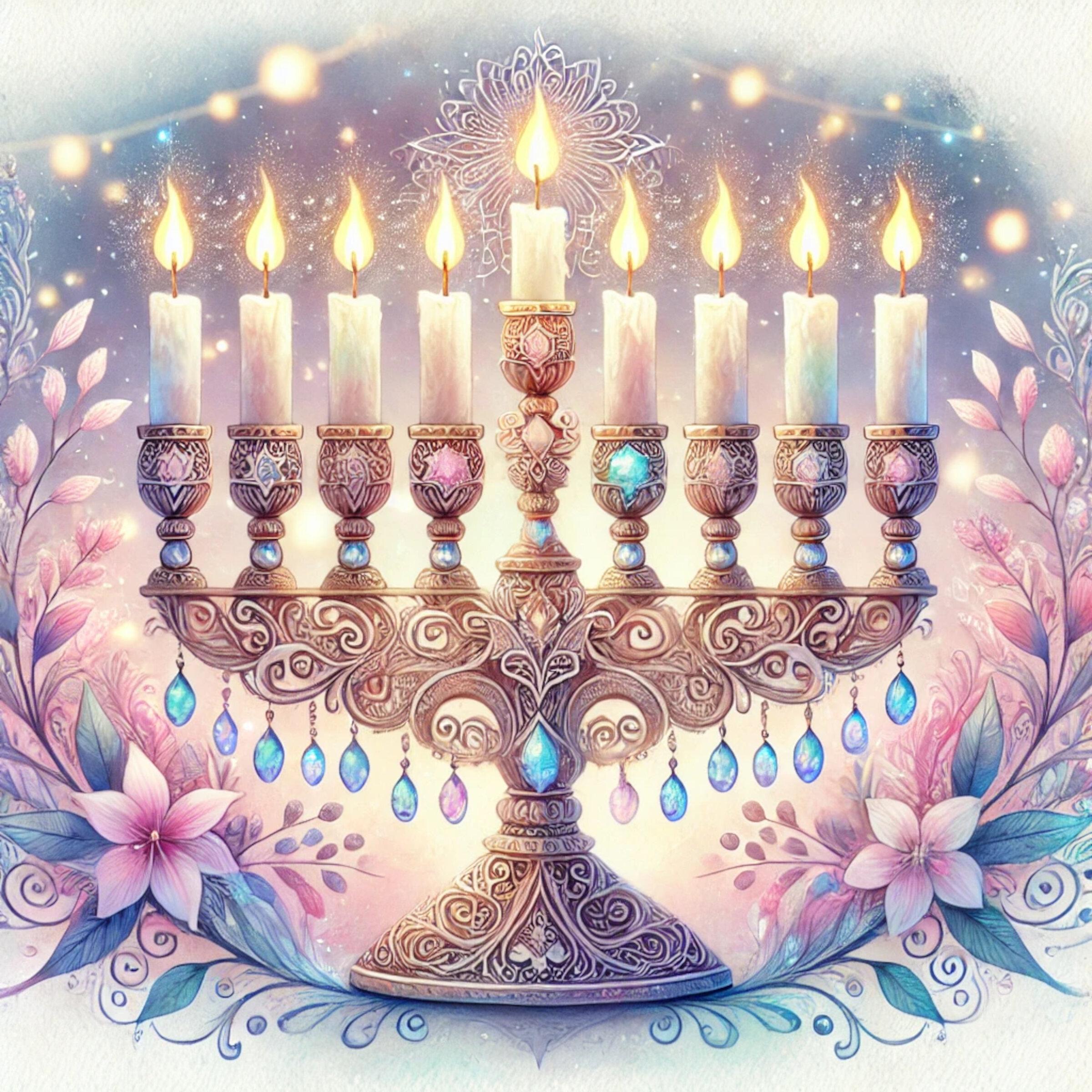 10 Menorah Clipart, Hanukkah Menorah, Jewish Candle Holder, Decorative ...