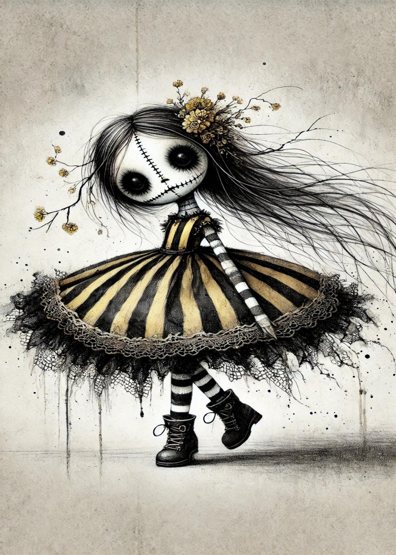 12 Goth Girl Clipart, Gothic Images, Gothic Clipart, Cute Goth Girl ...