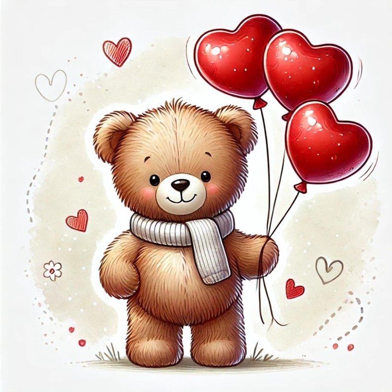 Valentine Bear, Teddy Bear, Valentines Day, Love, Amore, 14th February ...