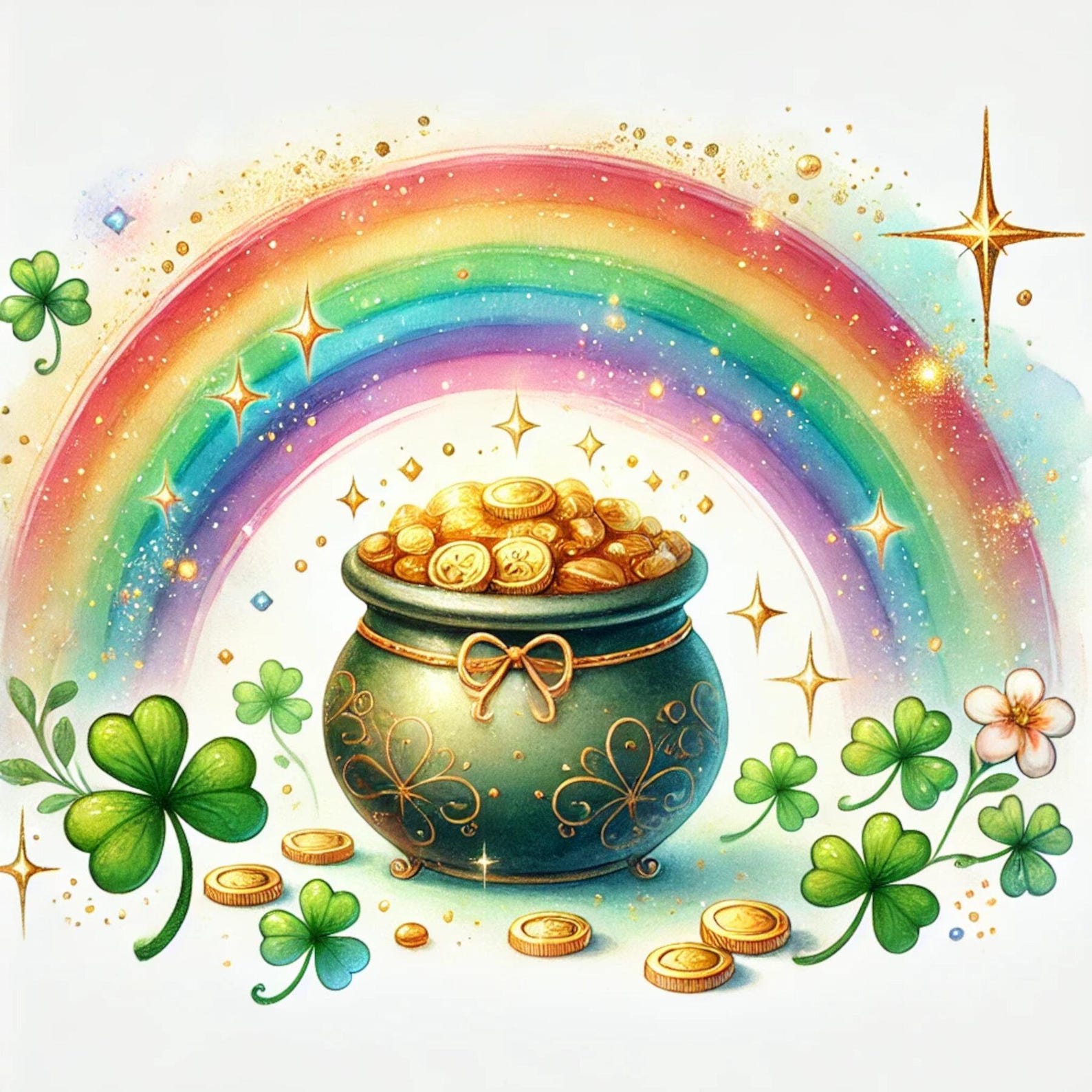 Pot of Gold, Luck of the Irish, Lucky Charm, St. Patrick's Day ...