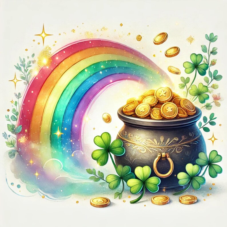 Pot of Gold, Luck of the Irish, Lucky Charm, St. Patrick's Day ...