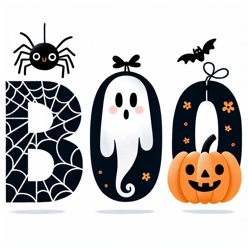 Boo 3 Png File, Sublimation, Clip Art, T-shirts, High Quality, Instant ...