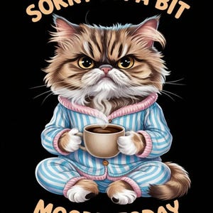 10 Moody Cat Clipart, Grumpy Cat Clipart, Angry Cat, Not in the Mood ...