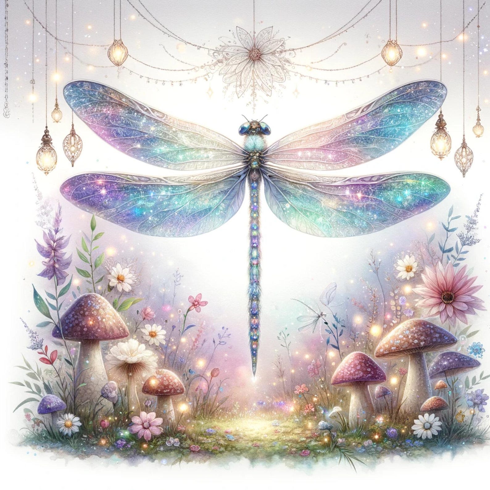 Dragonfly Fantasy, Magical Dragonflies, Whimsical Fantasy, Enchanted ...