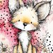 Cute Fox Art, Baby Fox Print, Woodland Fox, Fox Wall Decor, Fox ...