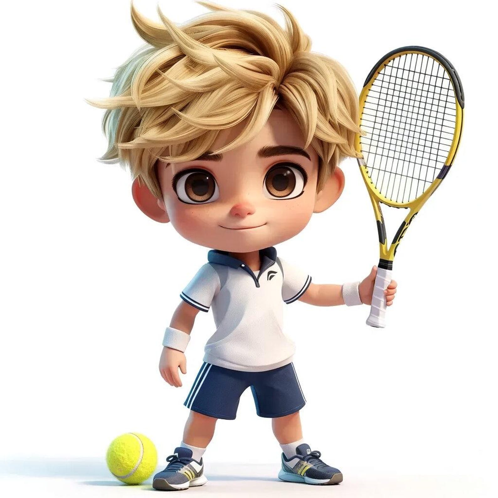 10 Tennis Boy Clipart, Chibi Boy, Tennis, Sports Clipart, Wimbledon ...