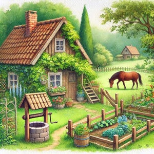 English Country Garden, Pastoral Prints, Country Core, Farmhouse ...