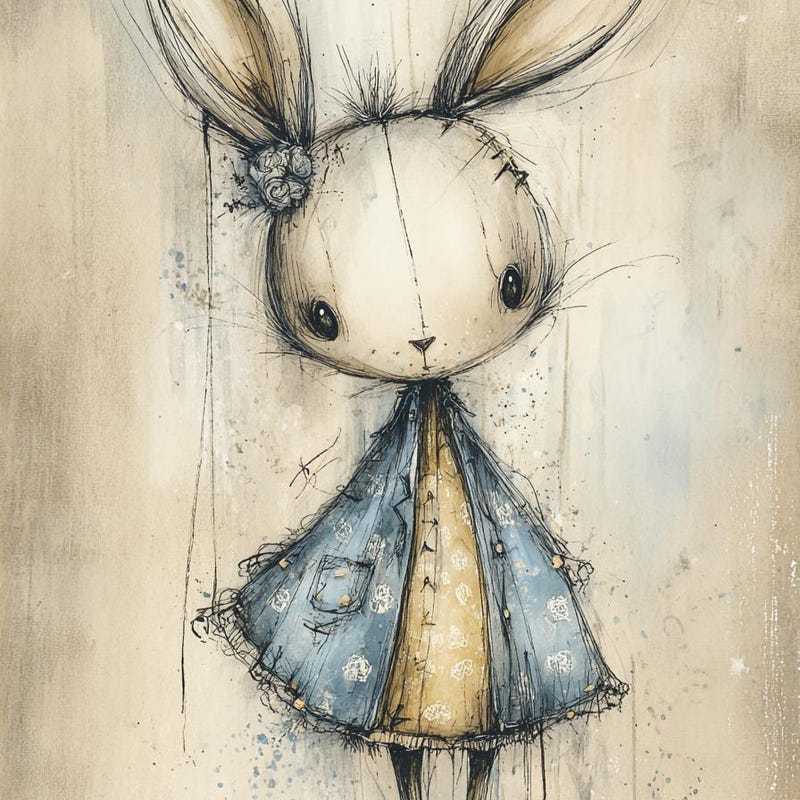 Zombie Rabbit - Etsy