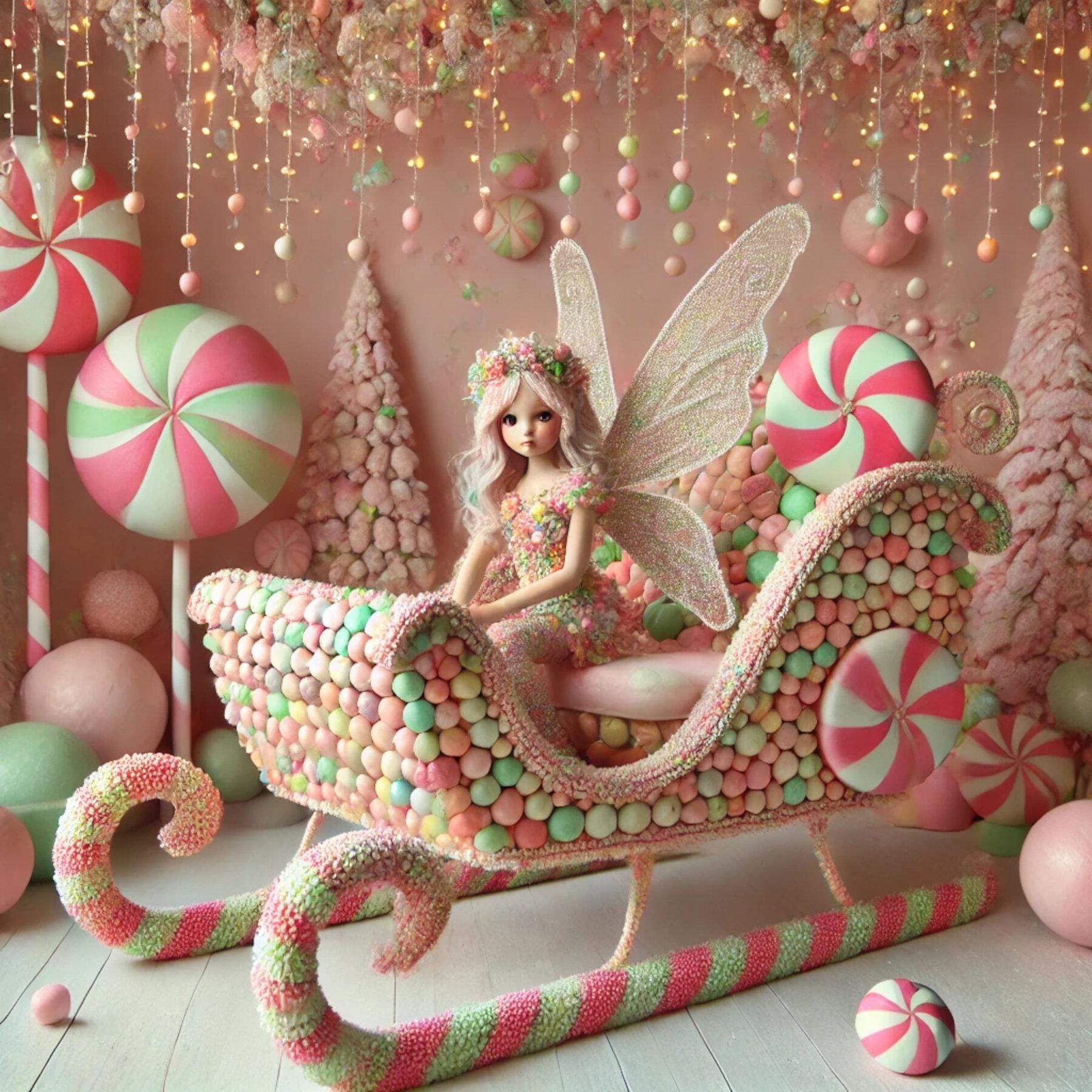 10 Candy Land Clipart, Candycore, Pastel Tones, Whimsical Images ...