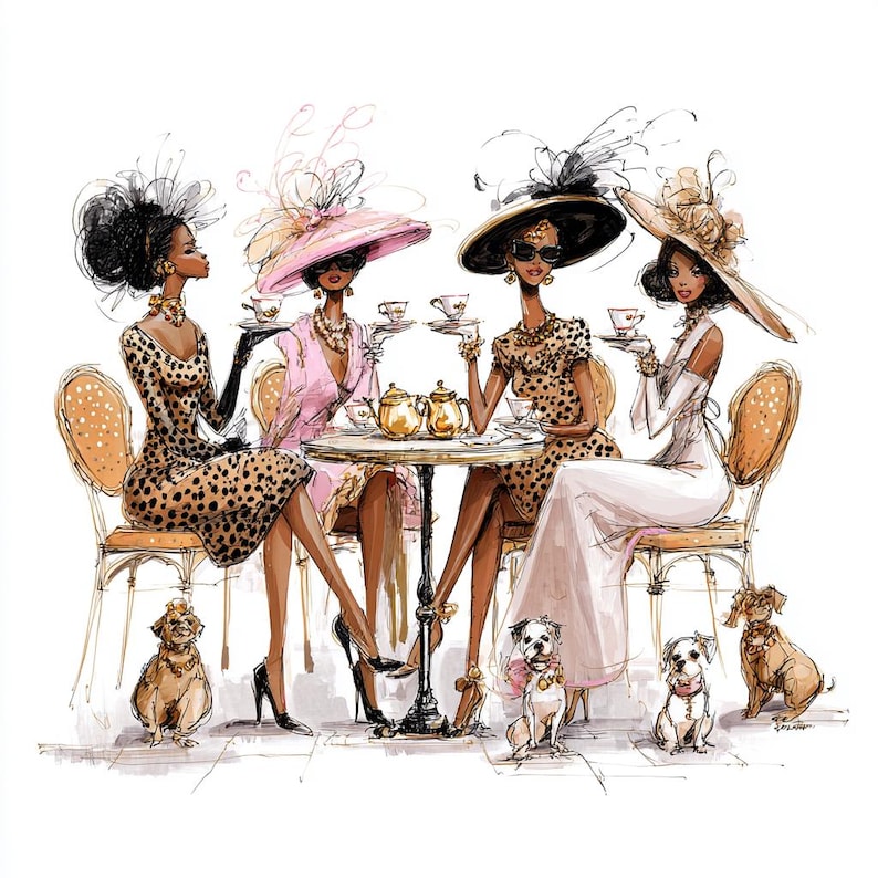 Posh Tea Party, Elegant Ladies, Stylish Hats, Luxury Lifestyle, Fancy ...