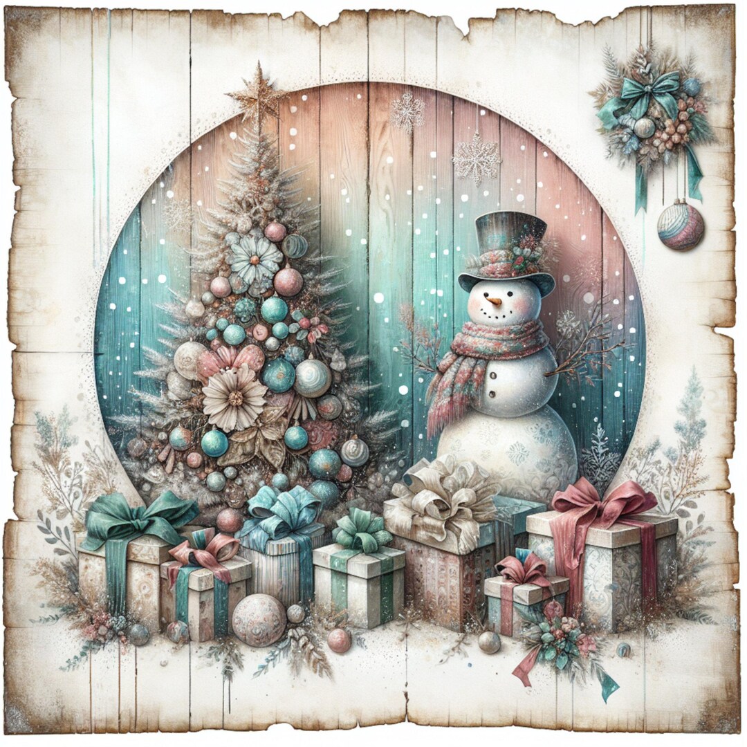 10 Rustic Country Christmas Images, Shabby Chic, Country Core ...