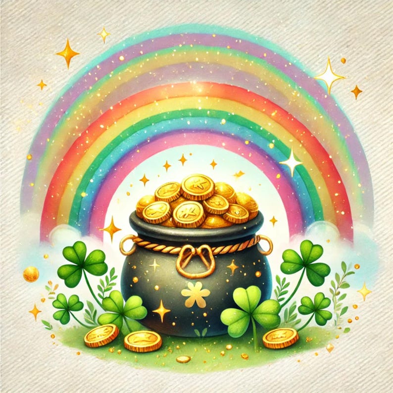 Pot of Gold, Luck of the Irish, Lucky Charm, St. Patrick's Day ...