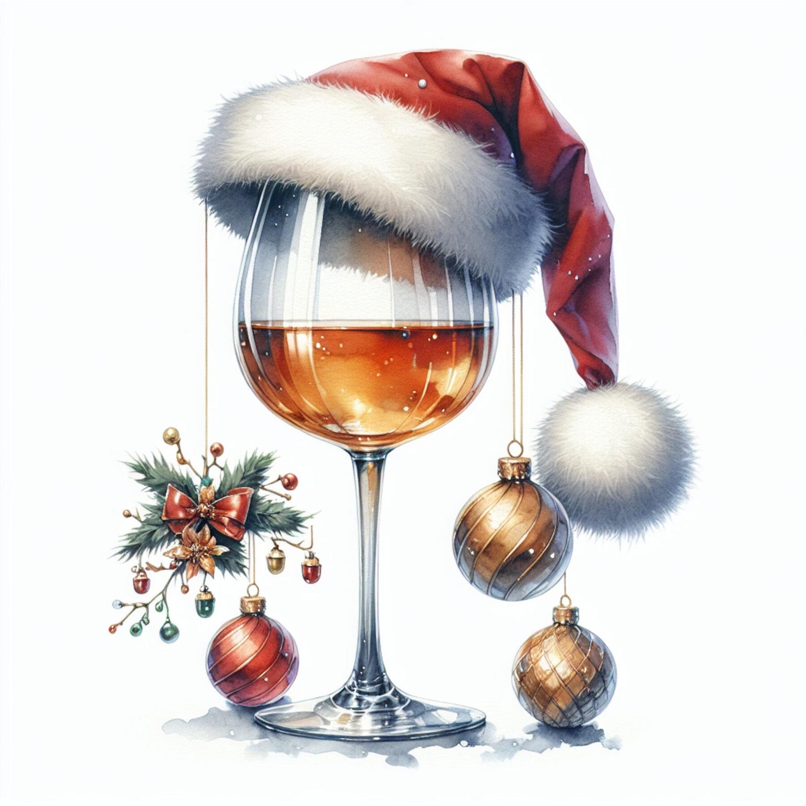 10 Santa's Wine, Wine Glasses, Wine Glass Clipart, Wine Glass Images ...
