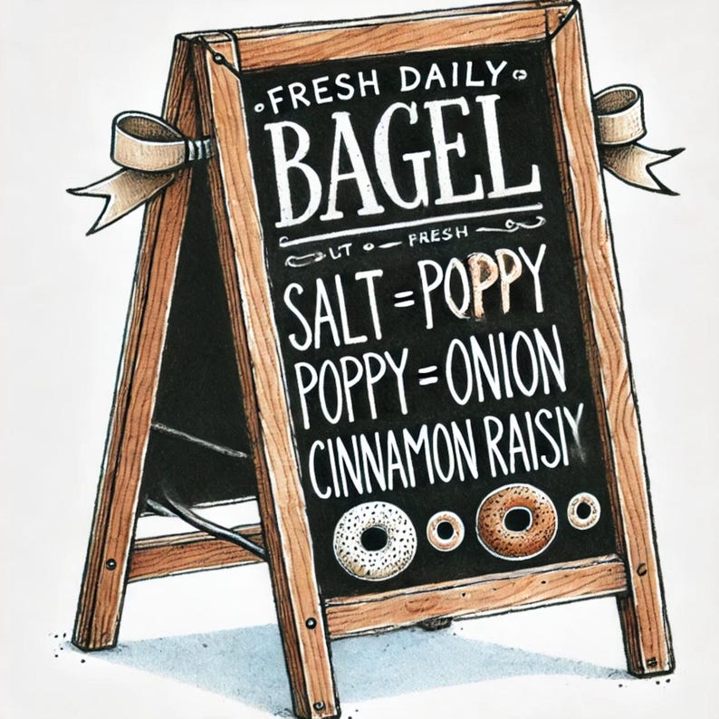 Bagel Shop Art, Bakery Clipart, Food Shop Clipart, Cafe Storefront ...