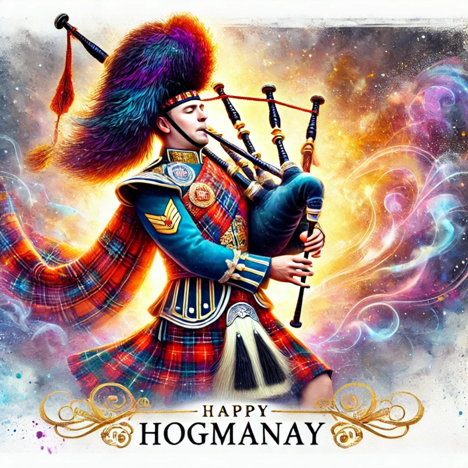 Happy Hogmanay - 10 Jpg Images, Scottish New Year, Hogmanay ...