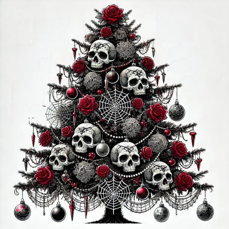 10 Gothic Christmas Trees, Gothic Christmas, Christmas Tree, Gothic ...