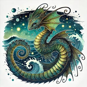 Mythical Sea Creatures 2, Magical Sea Creatures, Mythical Underwater ...