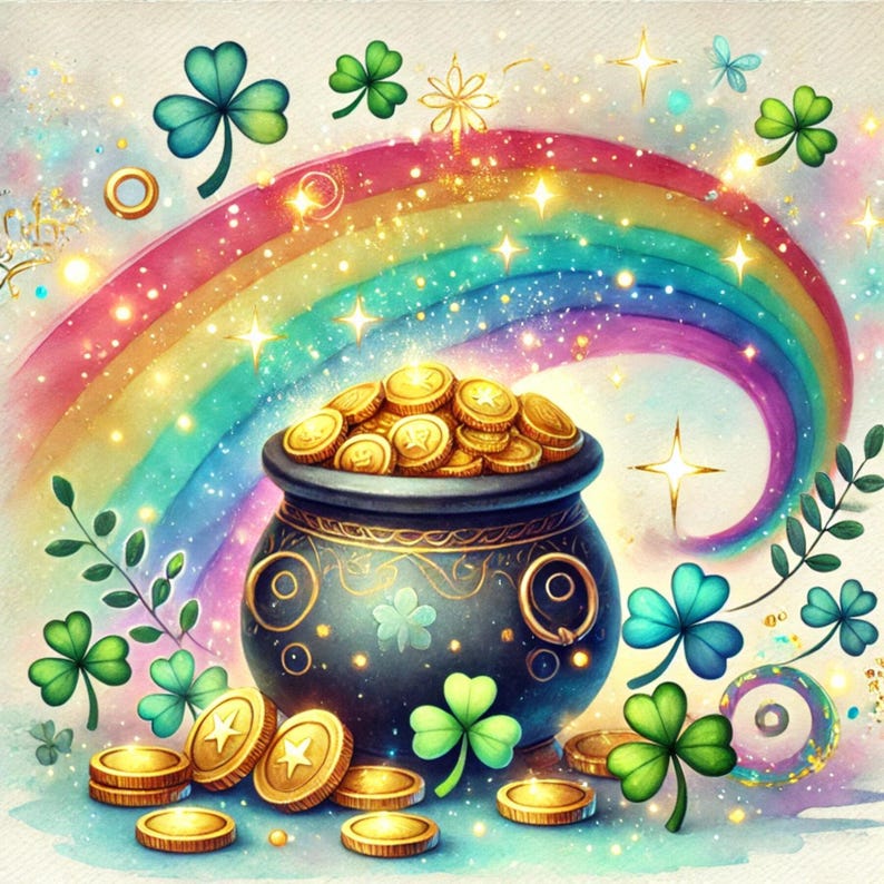 Pot of Gold, Luck of the Irish, Lucky Charm, St. Patrick's Day ...