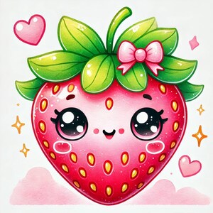 Kawaii Food Clipart, Cute Sushi Clipart, Pastel Snack Art, Kawaii Boba ...