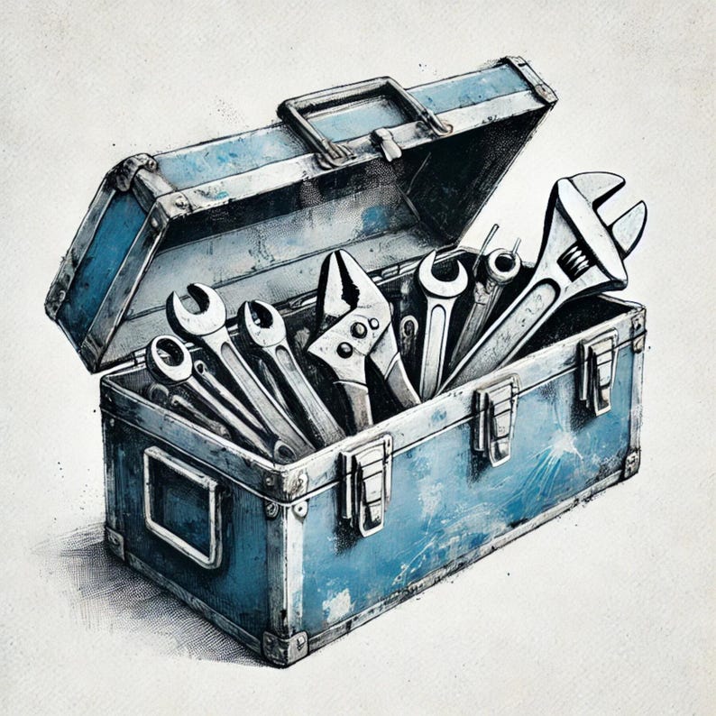 Mechanic Tools, Wrench Clipart, Toolbox Art, Industrial Art, Socket Set Jpg, Oil Can Clipart ...