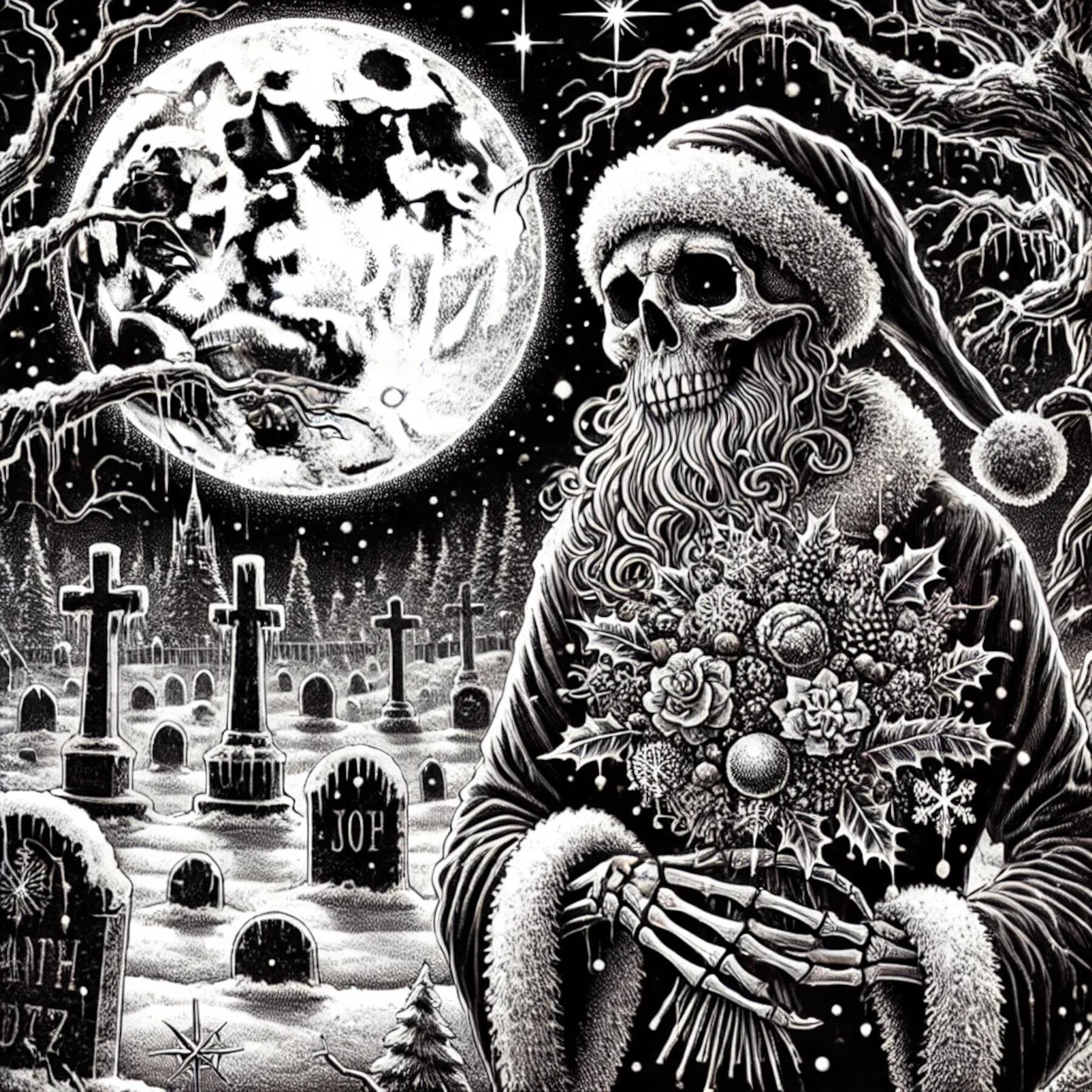 10 Dark Santa Clipart Images, Digital Prints, Santa Clipart, Santa ...