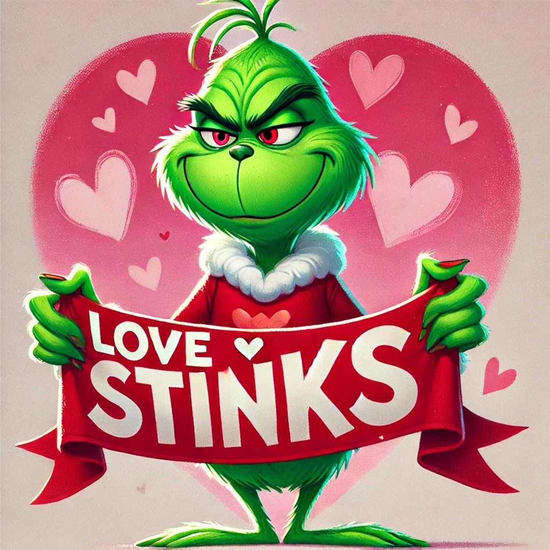 Grinch Valentine, Mischief Love, Heart Humor, Love Whimsy, Cheeky ...