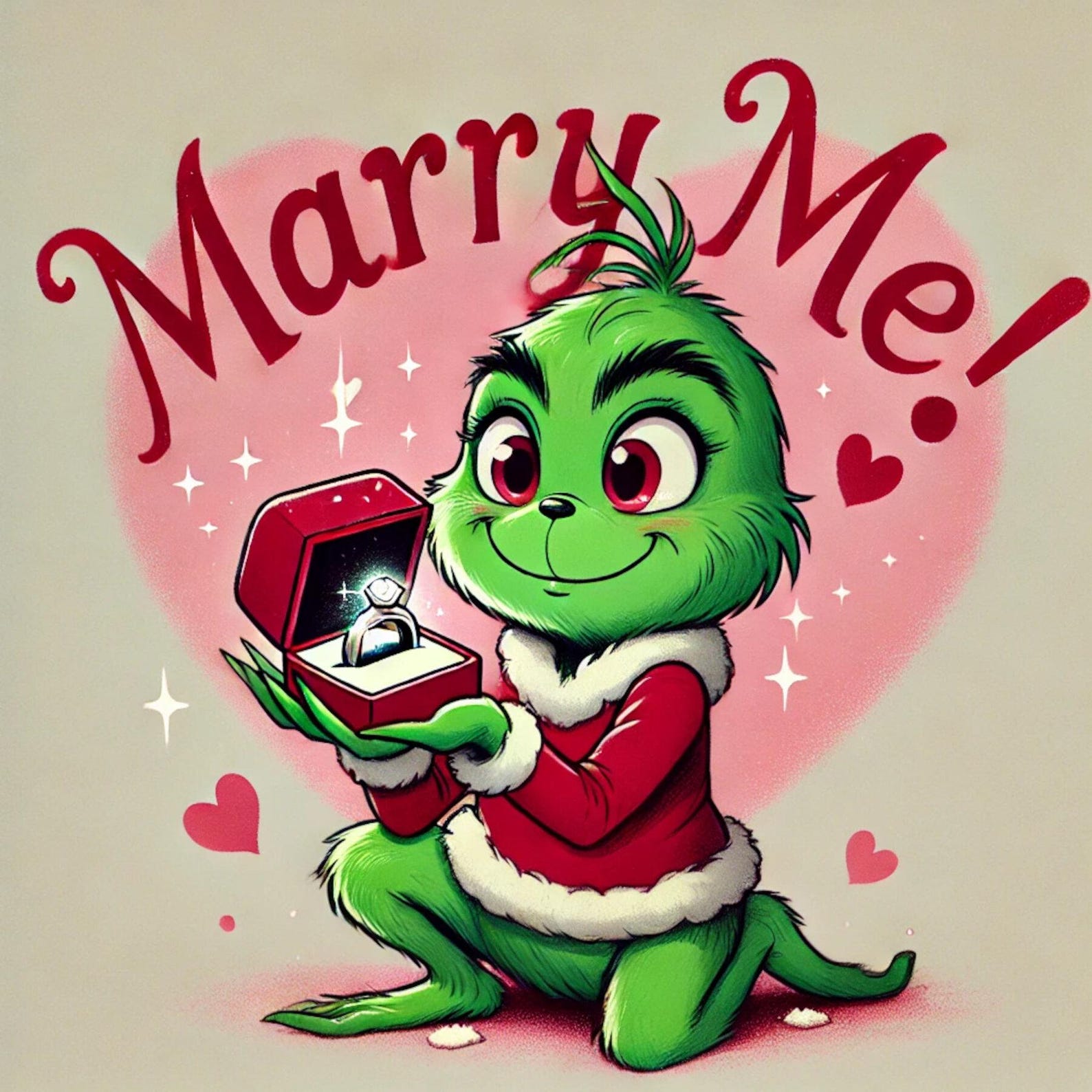 Grinch Valentine, Mischief Love, Heart Humor, Love Whimsy, Cheeky ...